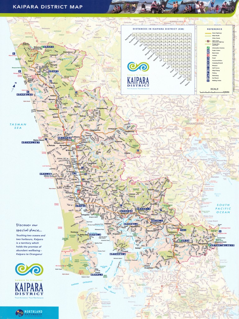 Kaipara District Map | PDF