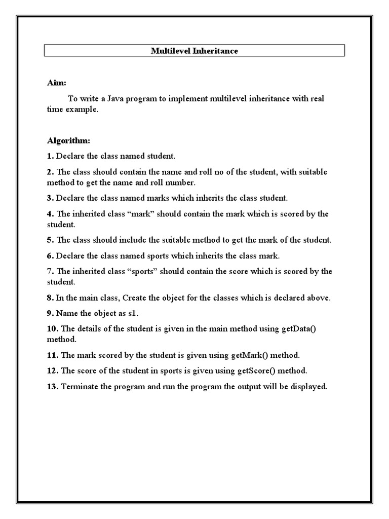 Java Lab Pdf Method Computer Programming Class Computer