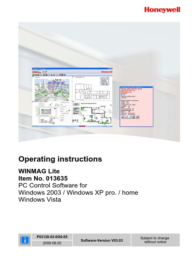 Operating Instructions: Winmag Lite Item No. 013635 | PDF | Component Object Model | Windows Vista