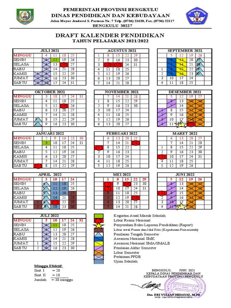 Kaldik 2021 2022 Pdf