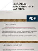 Pagsusulatan Nang Dalauang Binibini Na Si Urbana at Ni Feliza | PDF