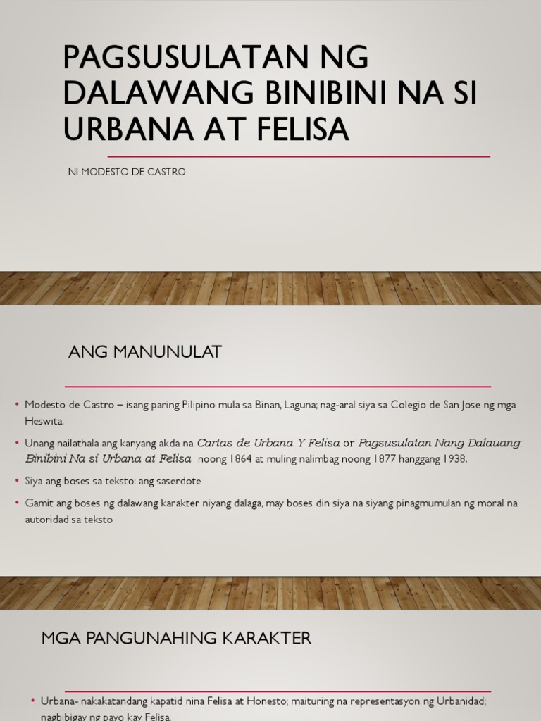 Urbana at Felisa | PDF