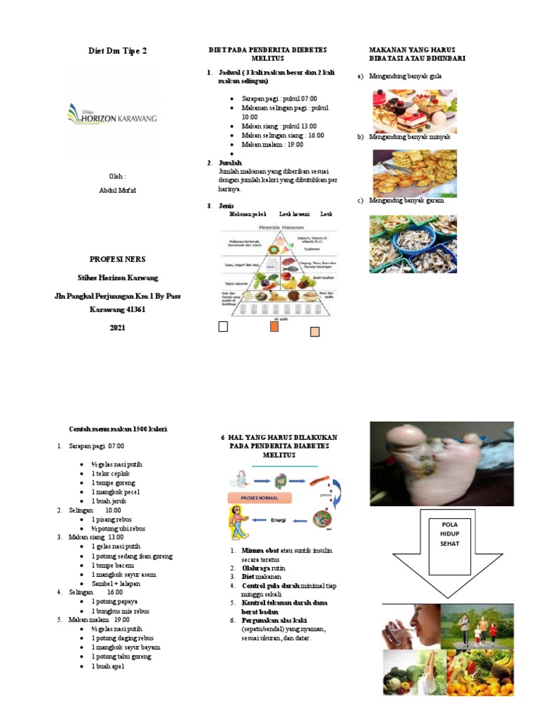 Diet DM Tipe 2 | PDF