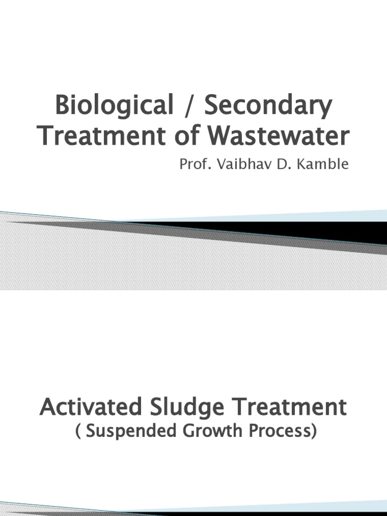 Activated Sludge Process | PDF | Sewage Treatment | Sewerage
