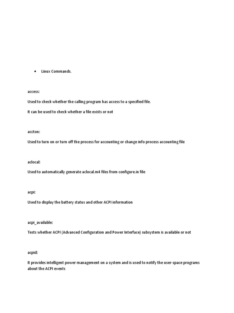 Linux Command | Download Free PDF | Command Line Interface | Computer File