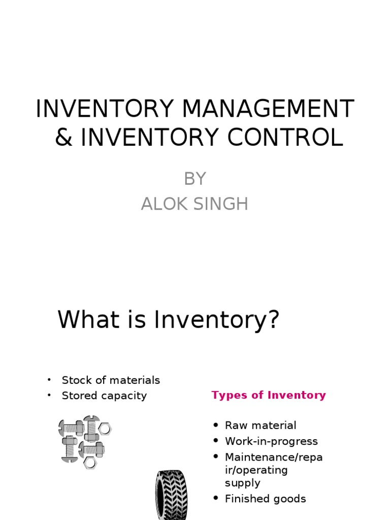 Unit 3 - Inventory Management & Inventory Control | PDF | Inventory | Demand