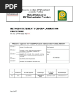 GRP Pipe Installation Guide | PDF | Fiberglass | Pipe (Fluid Conveyance)