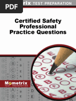 COSH Post Exam Revised | PDF | Occupational Safety And Health | Safety