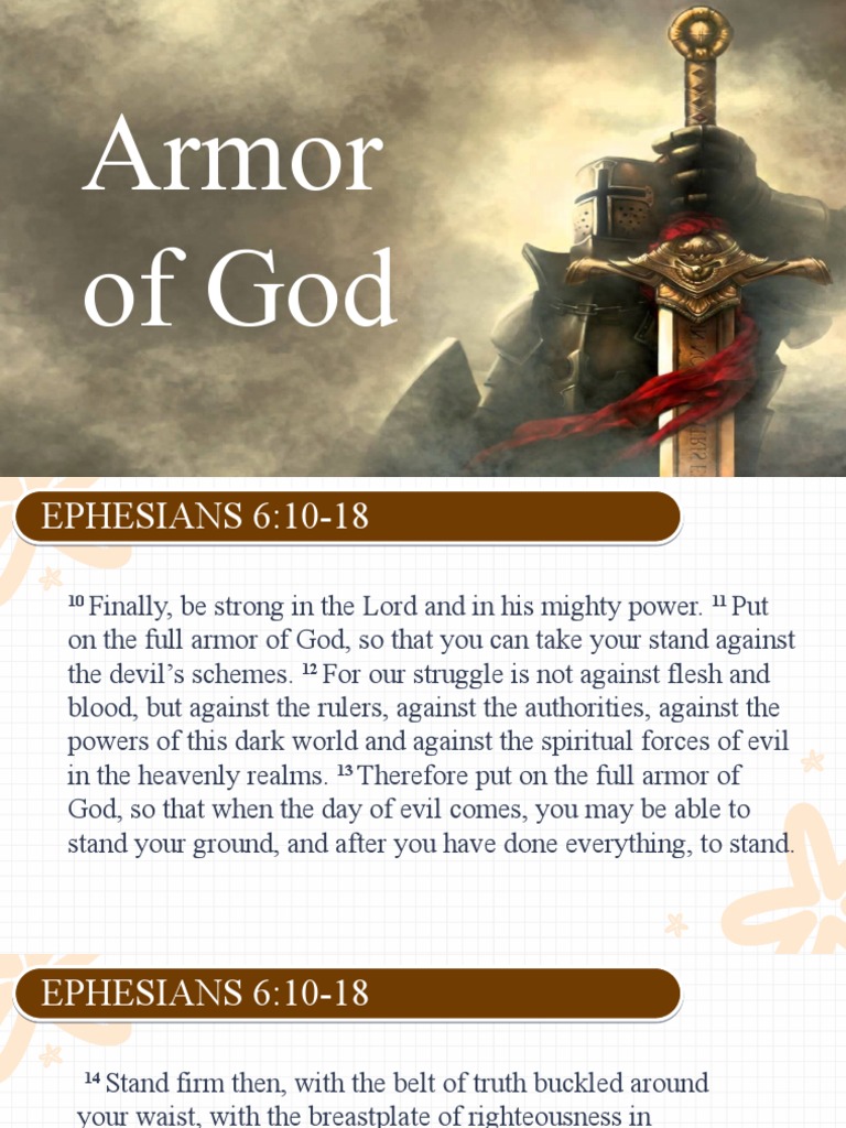Armor of God | PDF | Armor Of God | Jesus