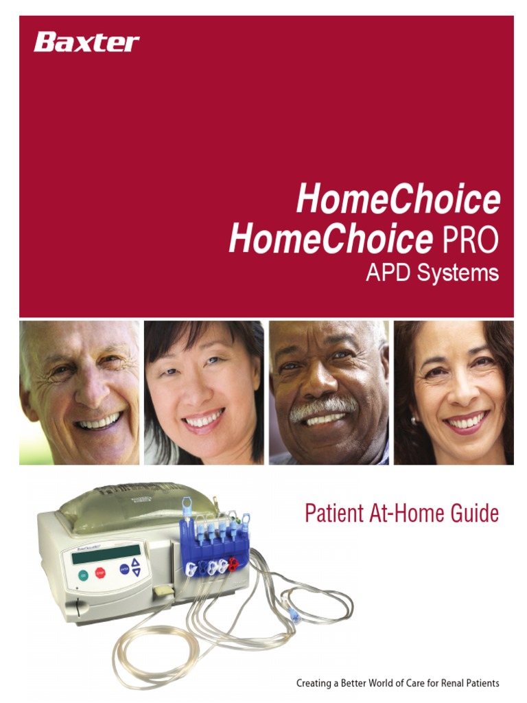 Patient At-Home Guide - Baxter | PDF | Dialysis | Peritoneum