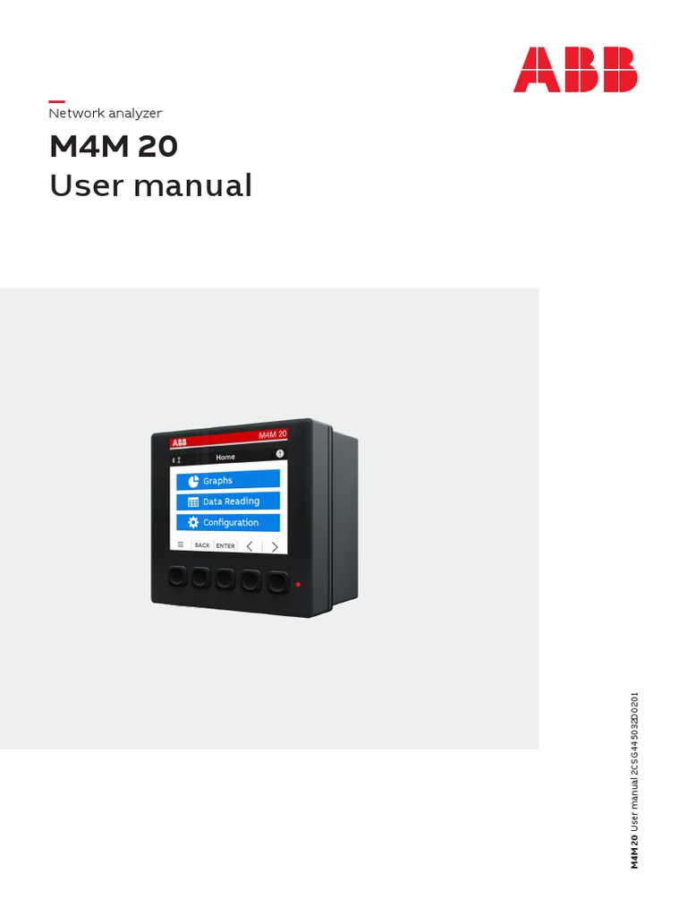 Medidor ABB - M4M 20 - User - Manual | PDF | Computer Network | Switch