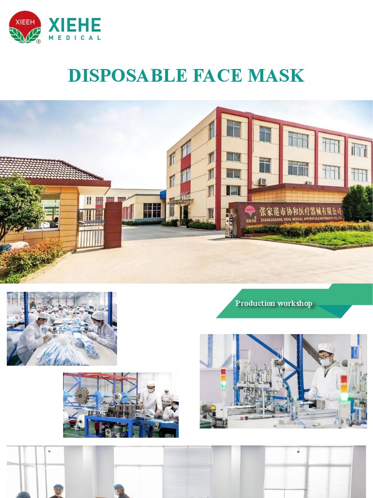Disposable Face Mask Document | PDF