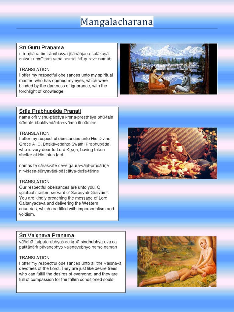 Mangalacharan | PDF | Krishna | Hinduism