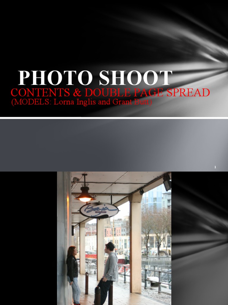 Photo Shoot with Lorna Inglis & Grant Butt | PDF | Games & Activities ...