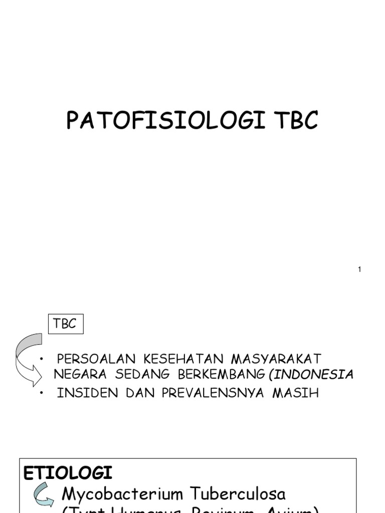 Patofisiologi TBC | PDF