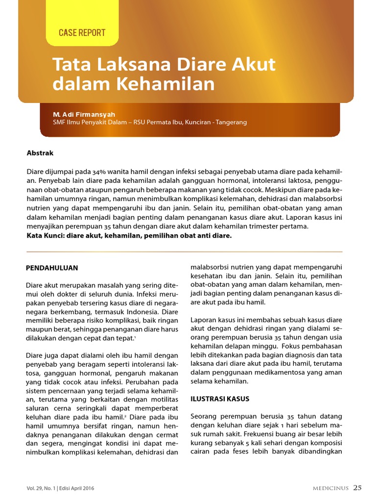 TataLaksana Diare Akut | PDF