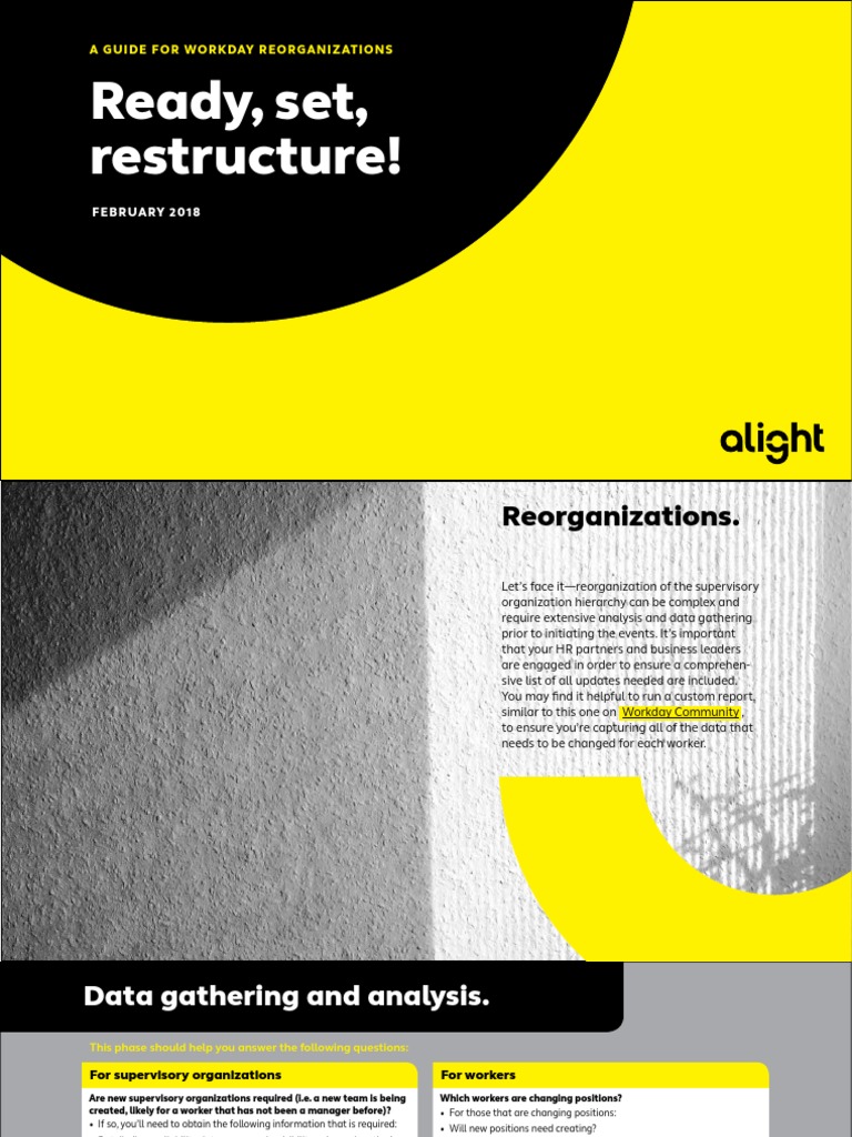 Workday Reorganization Guide | PDF | Business Process | Business