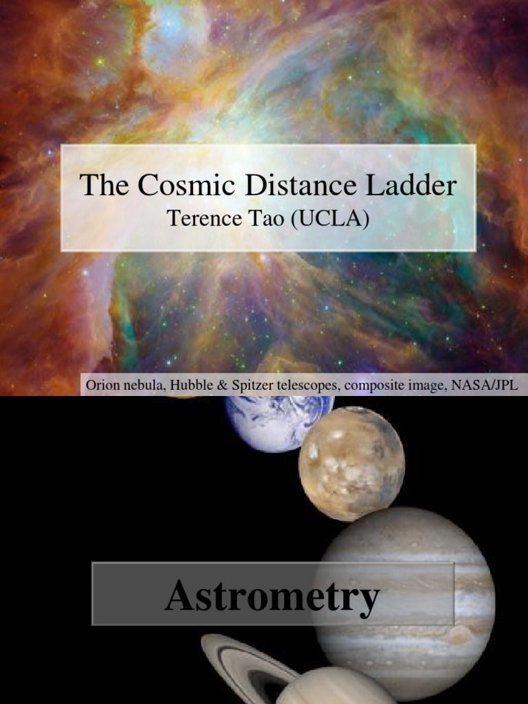 Cosmic Distance Ladder | Astronomical Unit | Redshift | Free 30-day ...