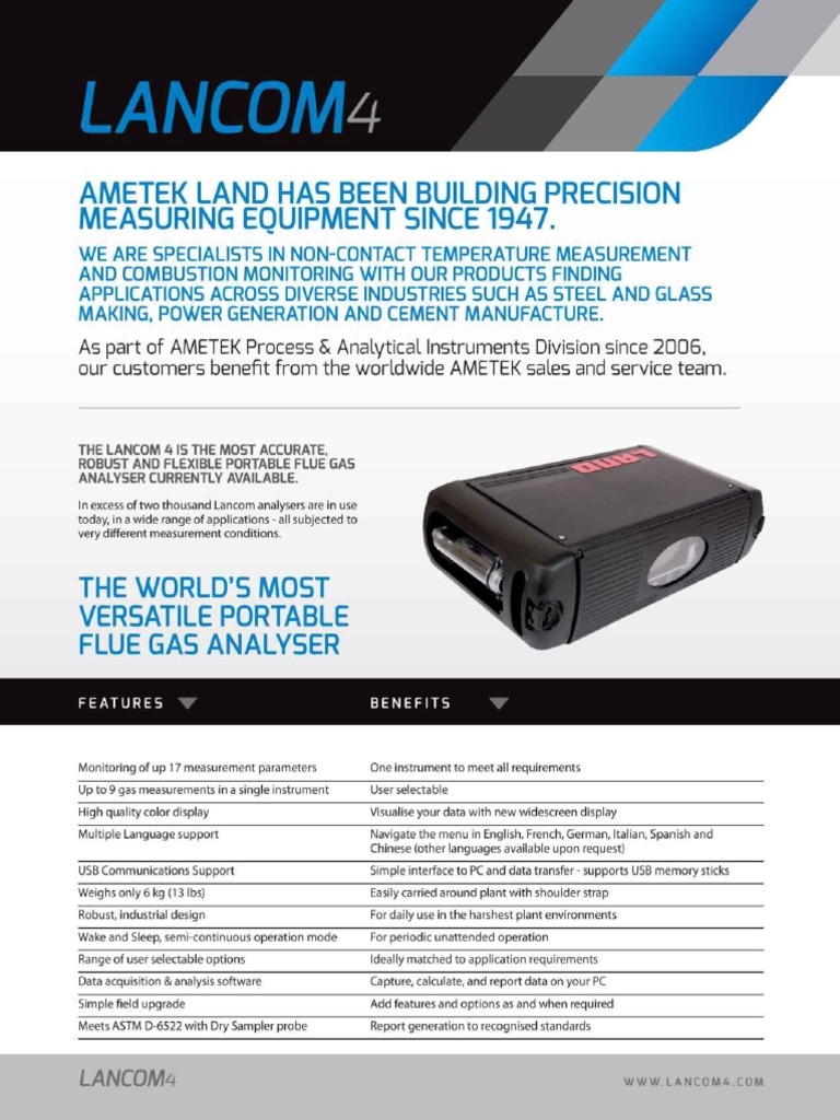 LANCOM 4 Brouchure | PDF