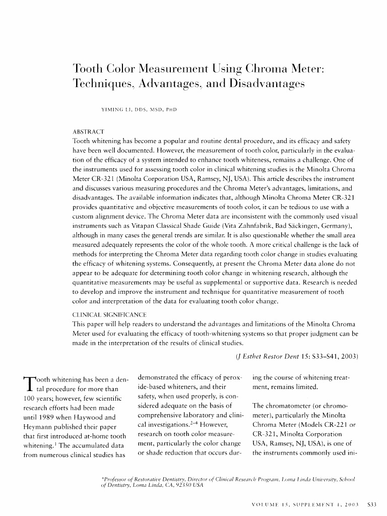 Chroma Meter | PDF | Image Processing | Optics