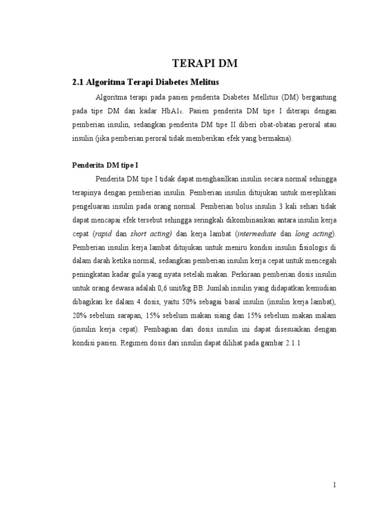 Kel 4AB-Terapi DM | PDF | Pengembangan Diri | Sains & Matematika