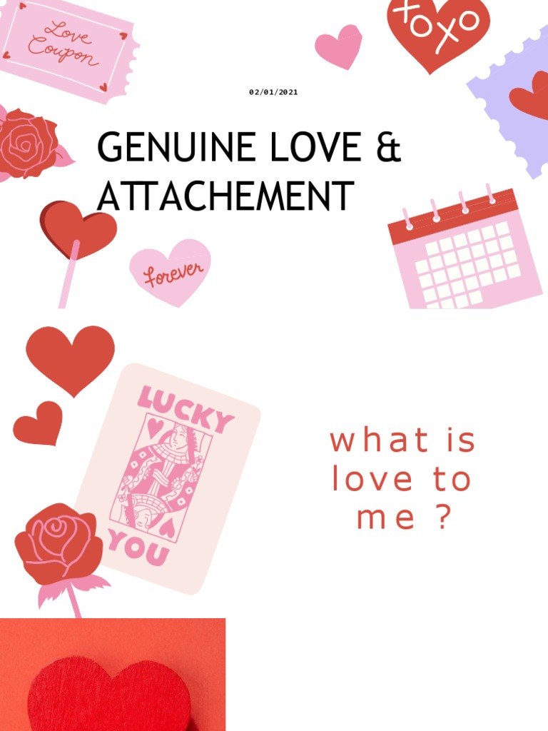 Genuine Love & Attachement | PDF | Self-Improvement