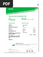 Grab Receipt 1 | PDF