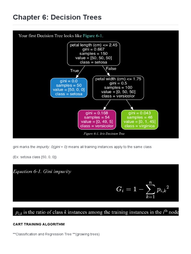 Chapter 6 - Decision Trees | PDF | Teaching Methods & Materials | Computers