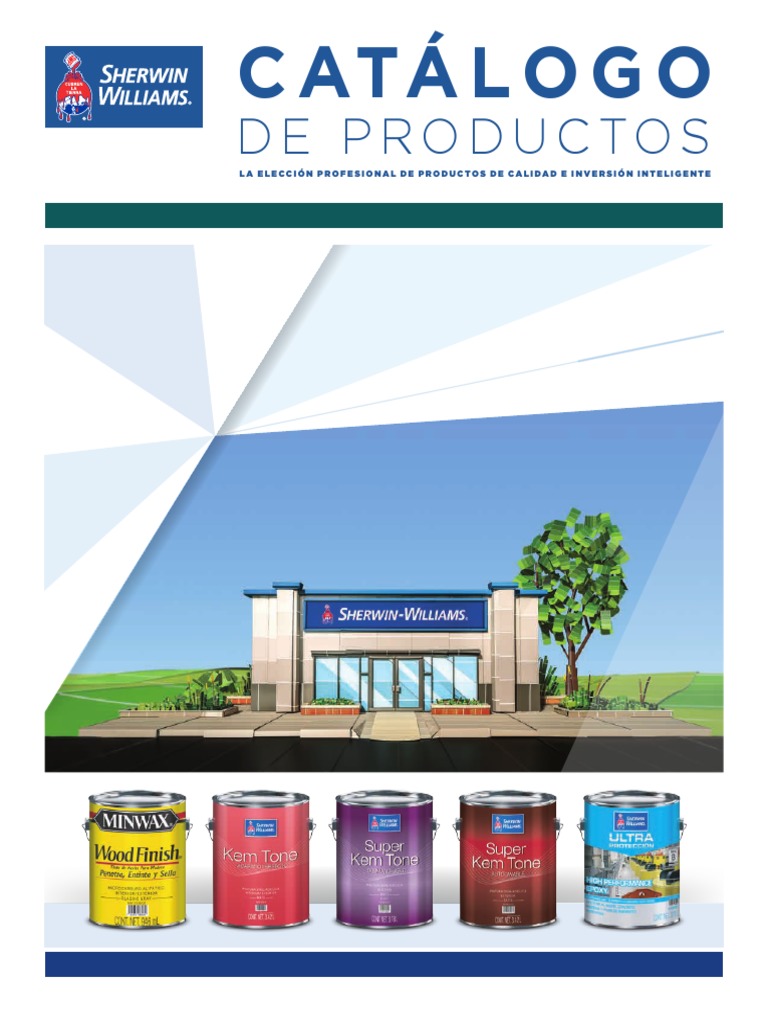 Catalogo Sherwin Williams | PDF | Pintar | Aislamiento térmico