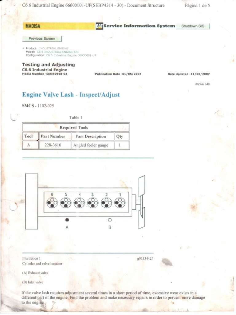 Testing and Adjusting C6.6 | PDF