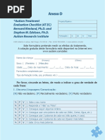 Escala ABC - Autismo | PDF | Espectro do autismo | Conceitos psicológicos