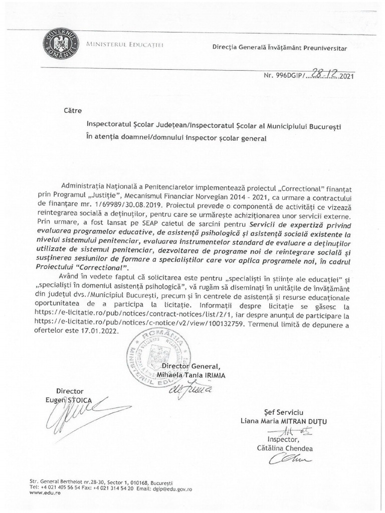 Proiect Correctional | PDF