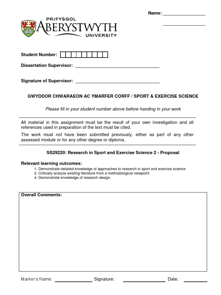 Marking Sheet | PDF