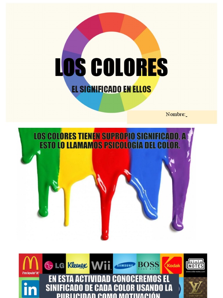 Significado de Los Colores | PDF | Color | Rojo