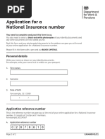 Your National Insurance Letter | PDF | Government Finances | Government