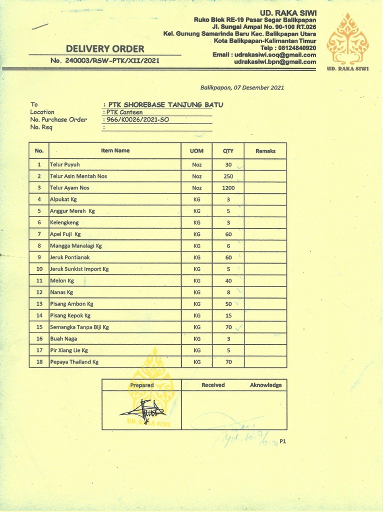 Checklist Chiller 07-12-21 | PDF