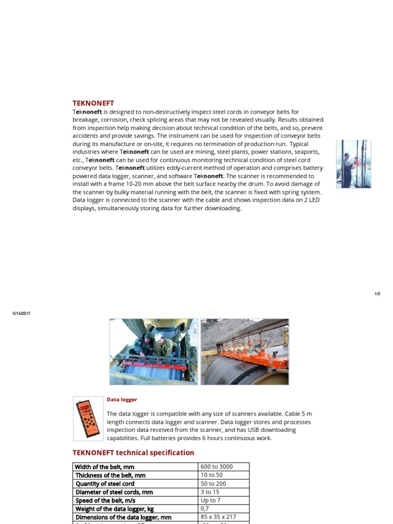 Teknoneft NDT | Download Free PDF | Belt (Mechanical) | Image Scanner