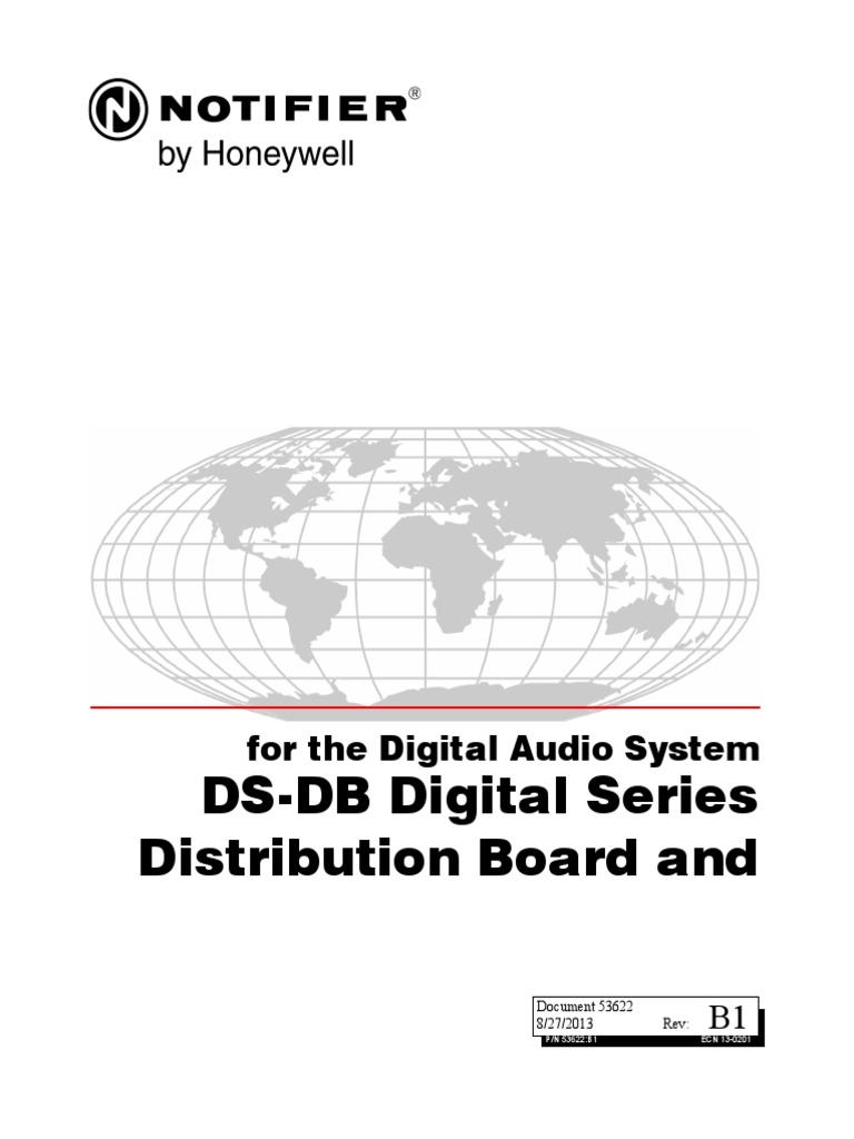 15 Digital Audio System DS-DB Digital Series Distribution Board and ...