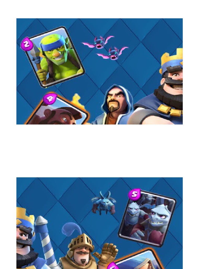 Caja Del Juego de Mesa Clash Royale | PDF