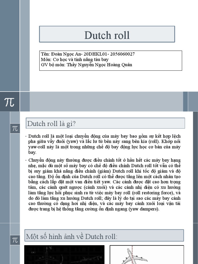 Aircraft Dutch Roll | PDF