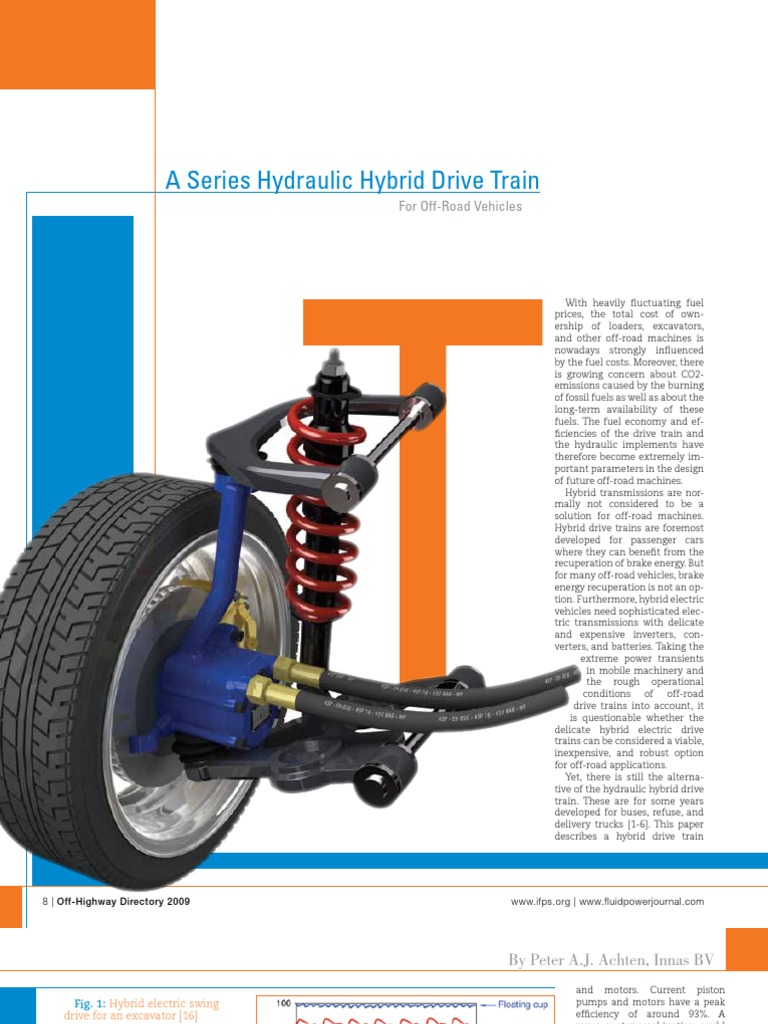 Hydraulic Hybrid Drive | PDF | Hybrid Vehicle | Engines