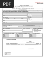 Application Form For Registration of Workers Association | PDF ...
