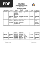 Action Plan Grade Level Coordinatorship | PDF | Reading Comprehension | Reading (Process)
