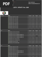 Drive World Car List Detailed | PDF