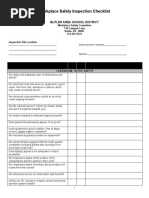 Paint Booth Checklist | PDF | Building Technology | Materials