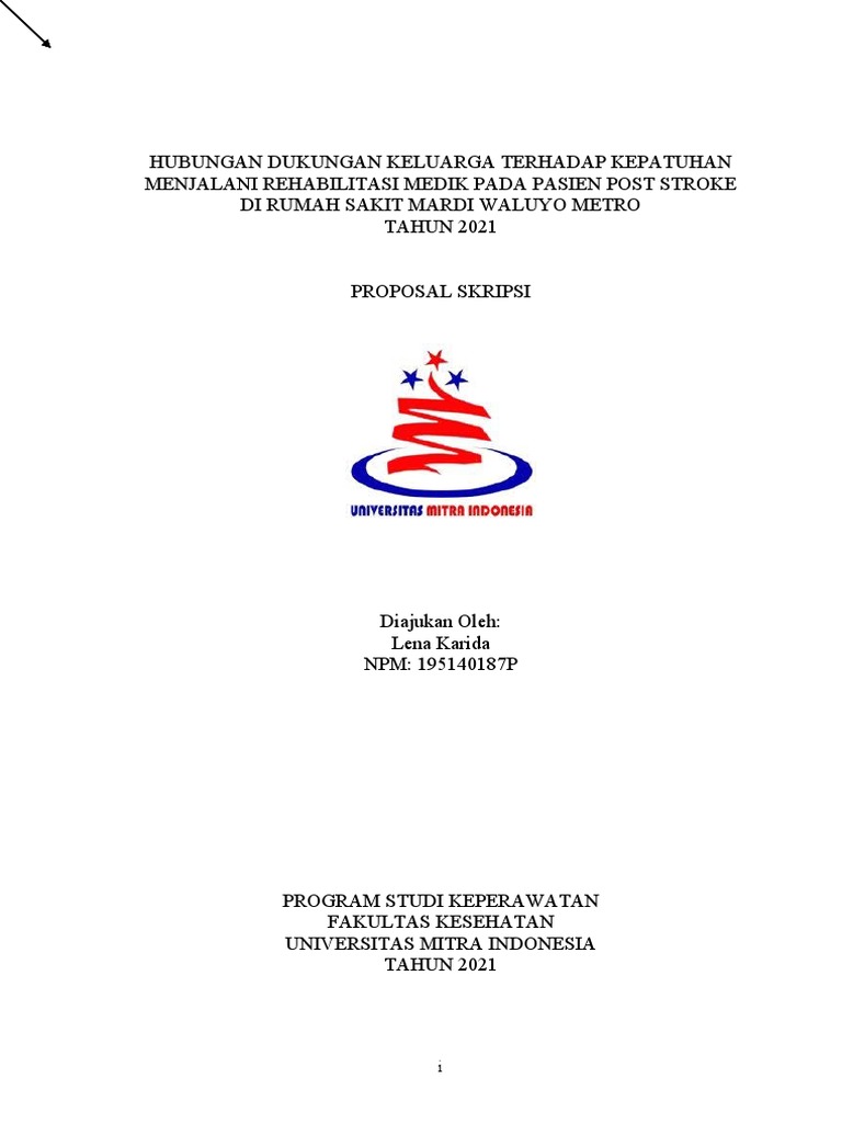 Skripsi Lena Sudah Di Revisi 1 Bu Niken | PDF