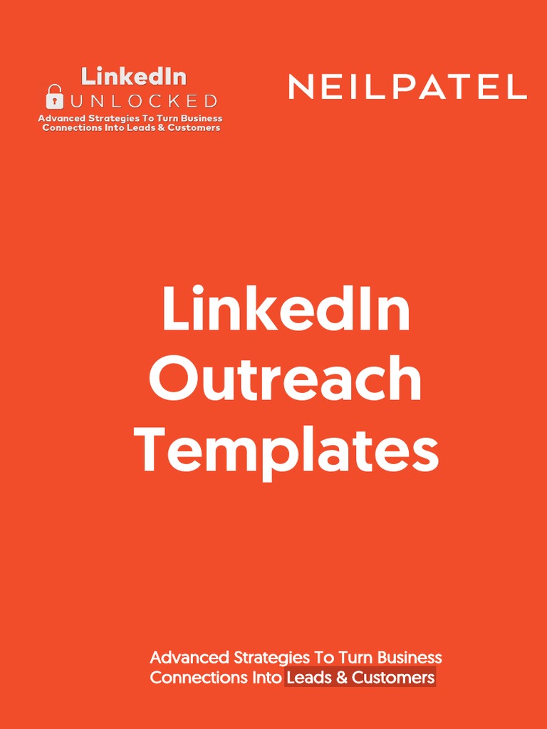 LinkedIn Unlocked Outreach Templates | PDF | Linked In | Communication