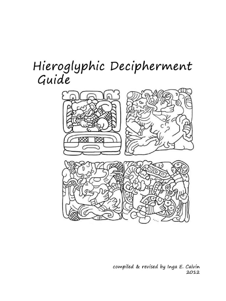 Glyph Guide I | PDF | Verb | Human Communication