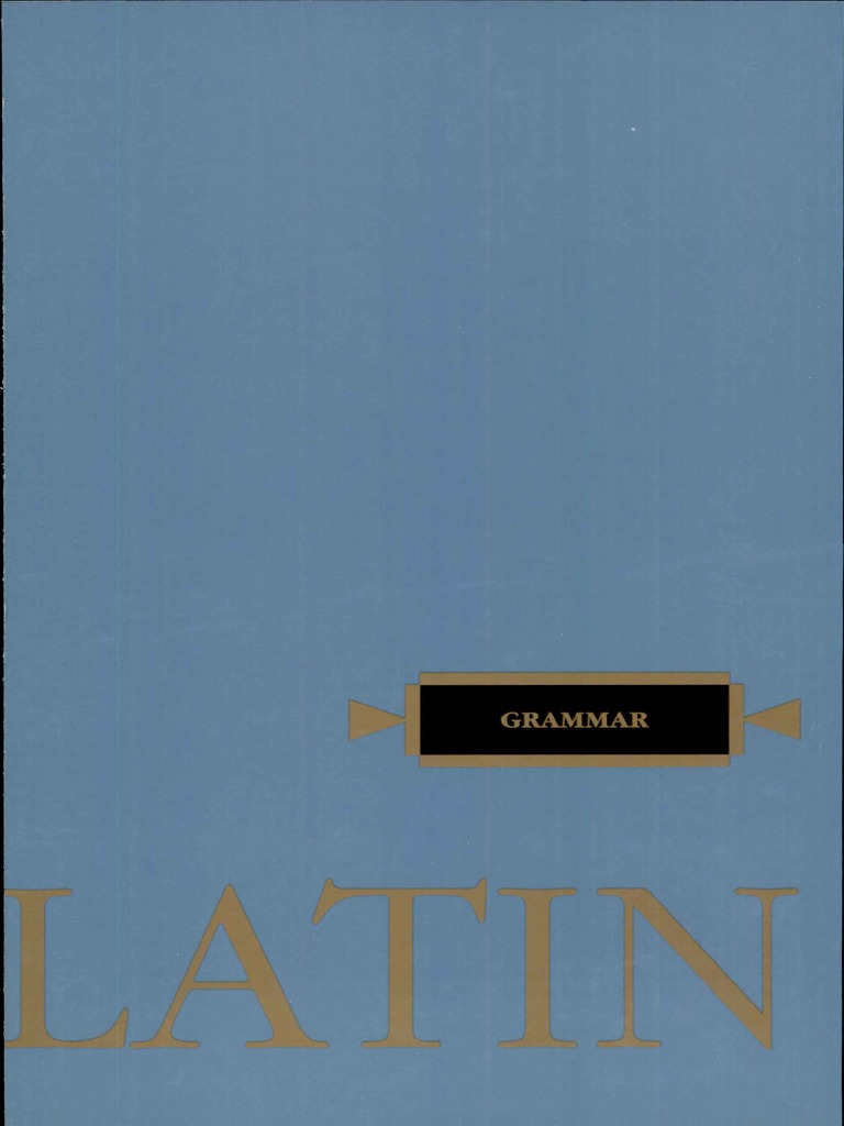Henle Latin Grammar | PDF