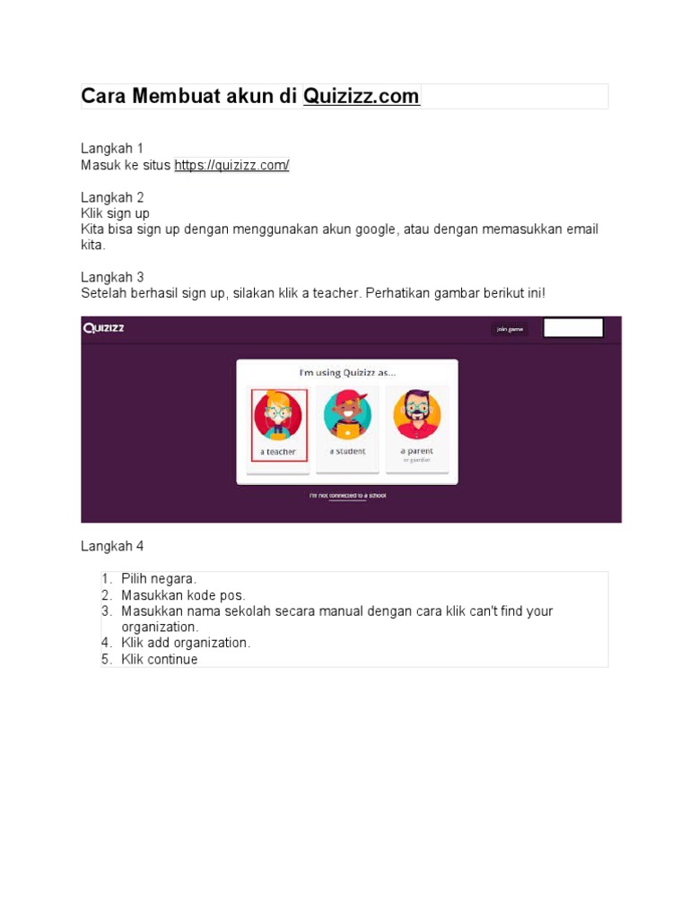 Quizizz Pdf